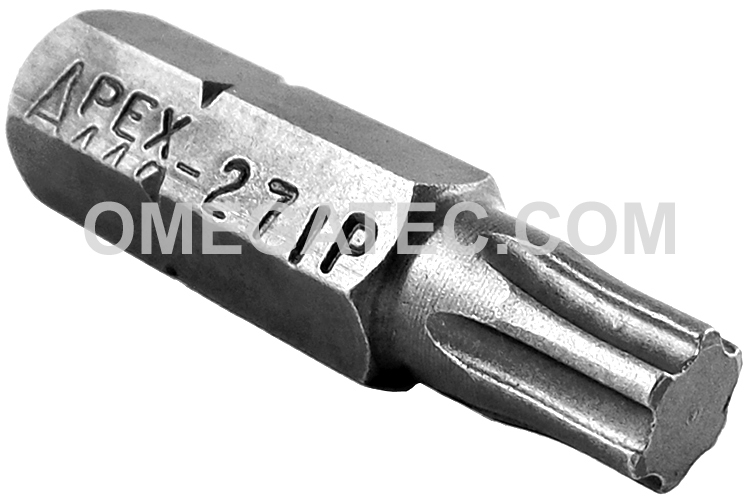 440-27IPX Apex #27IP Torx Plus Insert Bits, 1/4 Sq. Dr. - Apex Bits Distributors