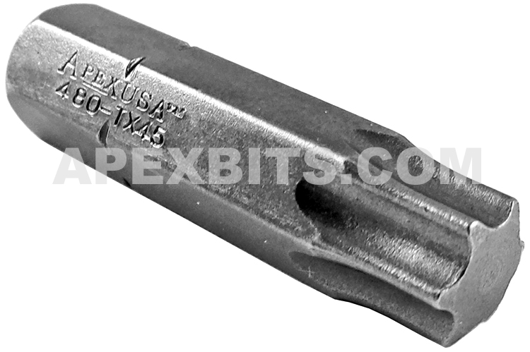 480-TX-45X Apex Torx Insert Bits - Apex Bits Distributors